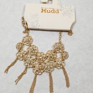 Mudd | Jewelry | Mudd Multi Flower Sim Crystal Necklace | Poshmark